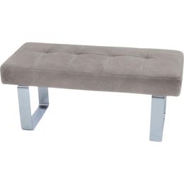 K+w Komfort & Wohnen K+W Komfort & Wohnen Hockerbank &raquo;Santos II&laquo; Sitzpolsterung aus hochwertigem Kaltschaum, Breite ca. 113 cm grau 100% Polyester B/H/T: 113cm x 51cm x 