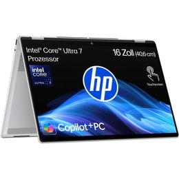 HP Convertible Notebook &raquo;OmniBook X Flip 16-a0252ng&laquo; 40,64 cm / 16 &prime;&prime; Intel Ultra 7 ARC 140V 512 GB SSD silber
