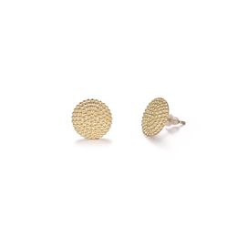 Firetti Damen Paar Ohrstecker &raquo;Schmuck Geschenk Edelstahl Ohrschmuck Ohrringe M&uuml;nze K&uuml;gelchen&laquo; gold Edelstahl
