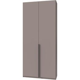 wimex Kleiderschrank &raquo;Mugano,in 5 Breiten,2 H&ouml;hen,2 Tiefen, viele Farben, Made in Germany&laquo; in Basic oder Premium Ausstattung, mit langen Griffen aus Metall,
