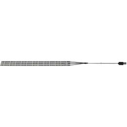 Paulmann LED-Lichterkette &raquo;Outdoor Mobile Parasol light 3000K 4x0,4m&laquo; 4 Stk.-flammig Schirmbeleuchtung schwarz Flammen 4 Stk., Gesamtl&auml;nge 2,15m