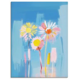 Artland Wandbild &raquo;L&ouml;wenzahn-Traumlandschaft&laquo; Blumenbilder 1 Stk. tlg. als Alubild, Leinwandbild, Poster, Wandaufkleber in verschied. Gr&ouml;&szlig;en bunt Leinwand B/H/