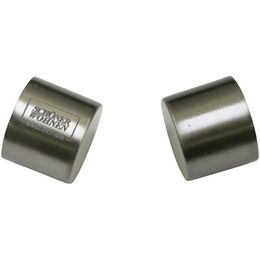 Sch&ouml;ner Wohnen Kollektion SCH&Ouml;NER WOHNEN-Kollektion Gardinenstangen-Endst&uuml;ck &raquo;Endkappe f&uuml;r &Oslash; 20 mm&laquo; Serie Einzelprogramm Leon &Oslash; 20 mm silber 2 Stk.