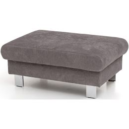 COTTA Hocker &raquo;Komaris, B: 100 cm&laquo; individuell zu kombinieren grau Microfaser PRIMABELLE (100% Polyester);Kunstleder SOFTLUX;Feinstruktur (100% 