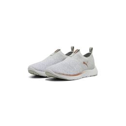 Puma Sneakers Low Softride Premier Slip-On Strick-Laufschuhe in wei&szlig; | Gr.: 40