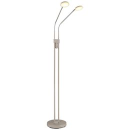 Globo LIGHTING Stehlampe &raquo;SILVIO&laquo; LED-Modul 1 Stk. Stehleuchte mit Touchdimmer, flexibel, modern & komfortabel beige 2, &Oslash; 10,5cm H: 173cm, 1 Stk.
