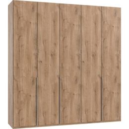 wimex Kleiderschrank &raquo;New York&laquo; in vielen Breiten, 208 oder 236cm hoch braun B/H/T: 225cm x 236cm x 58cm, T&uuml;ren: 5 Stk.