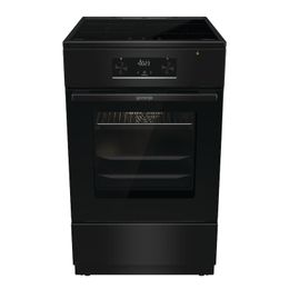 Gorenje Induktions-Standherd &raquo;MEKIS510IB&laquo; mit 1-fach-Teleskopauszug Aqua Clean 1 Stk. tlg. Standherd mit Induktionskochfeld und Teleskopauzug schwarz 