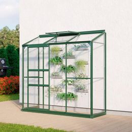 Vitavia Anlehngew&auml;chshaus &raquo;Styx 1300&laquo; gr&uuml;n B/H/T: 65cm x 192cm
