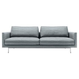 Creation BY ROLF BENZ 4-Sitzer &raquo;CR.414, Designsofa, Loungesofa&laquo; Wahlweise aus Leder oder Chenille blau B/H/T: 240cm x 91cm x 106cm, Chenille COCO