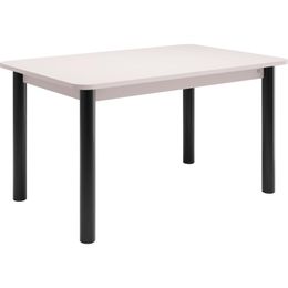 Tom Tailor HOME Esstisch &raquo;COLOR TABLE&laquo; 1 Stk. tlg. Esstisch, 4-Fu&szlig;, 3 Gr&ouml;&szlig;en, 3 Dekorfarben, 4 Fu&szlig;farben, ABS-Kante schwarz B/H/T: 140cm x 76cm x 90cm