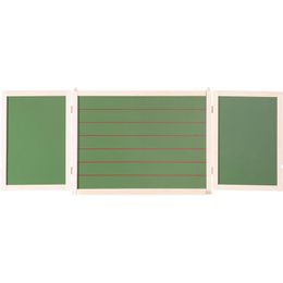 Roba Wandtafel &raquo;Schreib- & Maltafel magnetisch, wei&szlig;&laquo; beige MDF, Metall B/H/L: 73cm x 54cm