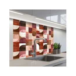 OnlyWow K&uuml;chenr&uuml;ckwand B&ouml;gen | Gr.: 100 x 80 cm