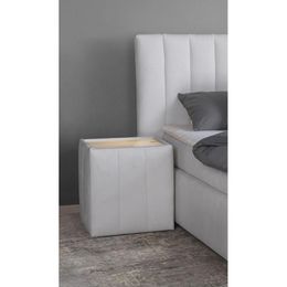 Home Affaire Nachttisch &raquo;Effy&laquo; passend zum Polsterbett, Boxbett oder Boxspringbett Effy grau B/H/T: 50cm x 53cm x 50cm