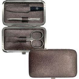 Pfeilring Pfeilring Manik&uuml;re-Etui Rahmenetui in Metall-Optik grau B/H/T: 80mm x 125mm x 30mm 3 Stk.