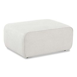Home Affaire Polsterhocker &raquo;Noord 92/66 cm&laquo; mit Kedernaht, sch&ouml;ne Serienerg&auml;nzung beige 94%PER, 6% NYL B/H/T: 92cm x 44cm x 66cm, Struktur grob