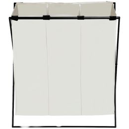 Wenko W&auml;schesortierer &raquo;Trio XL&laquo; beige Polyester 145 l