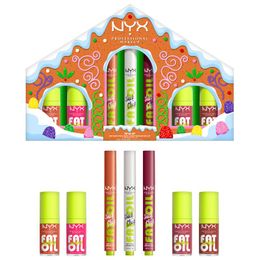 Nyx Cosmetics Nyx Professional Makeup Damen NYX PROFESSIONAL MAKEUP Lipgloss &raquo;HOLIDAY 2025 FAT GINGERBREAD HOUSE KIT&laquo; bunt Einheitsgr&ouml;&szlig;e