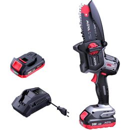 Akku-Kettens&auml;ge &raquo;Akku-Astkettens&auml;ge, Brushless GC205&laquo; Inkl. 2 Ah Akku und Ladeger&auml;t schwarz Ultraleicht & ergonomisch &ndash; nur 1,1 kg