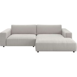 Musterring Ecksofa &raquo;MR LUCIA, Charakterstarker Lounge-Komfort von &laquo; XXL-Longchair, erstklassige Kammerkissen & zeitloser Look 95% Polyester, 5% Nylon B/H/T: 
