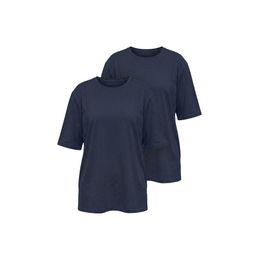 Ulla Popken Shirt in marine | Gr.: 62/64