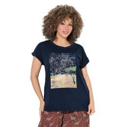 Ulla Popken Shirt in marine | Gr.: 46-48