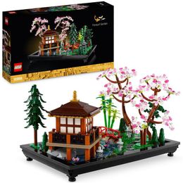 Lego Konstruktionsspielsteine &raquo;Garten der Stille (10315), Lego Icons&laquo; Made in Europe bunt Einheitsgr&ouml;&szlig;e Konstruktionsspielsteine