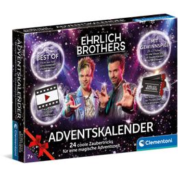 Clementoni Spielzeug-Adventskalender &raquo;Ehrlich Brothers - Adventskalender der Magie&laquo; ab 7 Jahren Einheitsgr&ouml;&szlig;e
