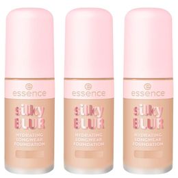 Essence Damen Foundation &raquo;SILKY BLUR HYDRATING LONGWEAR FOUNDATION&laquo; 90ml