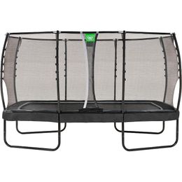 EXIT Gartentrampolin &raquo;Allure Premium&laquo; mit Sicherheitsnetz schwarz B/L/T: 437cm x 266cm x 266cm