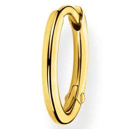 Thomas Sabo Damen Thomas Sabo Single-Creole &raquo;Classic gold, Classic silber&laquo; gold Silber 925 (recycelt)
