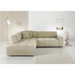 3C Candy Ecksofa &raquo;Yoshy Komfortsofa, bequem und modern, hochwertige Verarbeitungsdetails&laquo; Zwei verschiedene Sitztiefen durch verstellbare R&uuml;ckenlehne,