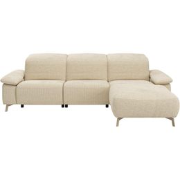 Musterring Ecksofa &raquo;MR 370, intelligenter Komfort im modernen Design&laquo; Optionale Relaxfunktion, flexible Kopfteile & klappbare Armlehnen 8% Baumwolle, 92% 