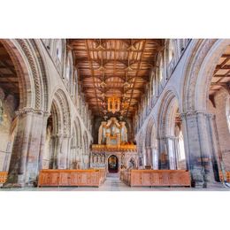 papermoon Fototapete &raquo;St. Davids Kathedrale&laquo; bunt Vlies B/L: 3m x 2,23m, Bahnen: 6 Stk.