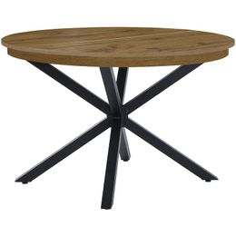 Jockenh&ouml;fer Essgruppe &raquo;Olbia/Madison Sitzgruppe (Set, 5-tlg., 1 Ausziehtisch und 4 St&uuml;hle)&laquo; 5 tlg. Tisch mit Butterflyauszug, 120-160 cm, Wildeiche Butterfly-