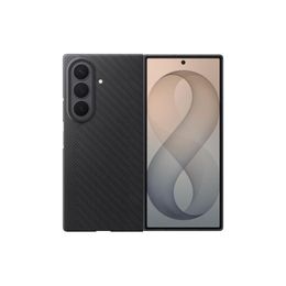 Samsung Smartphone-H&uuml;lle &raquo;Carbon Magnet Case f&uuml;r Galaxy Fold8 Ultra&laquo; Smartphones Backcover, Schutzh&uuml;lle, Handyschutzh&uuml;lle, Case, Schutzcase, sto&szlig;fest schwarz 