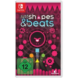 FANGAMER Spielesoftware &raquo;Just Shapes & Beats&laquo; Nintendo Switch bunt Der Party-Modus sorgt mit Musik, Gameplay und spontanen Mitspielern f&uuml;r beste Stimmung auf 