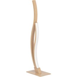 Eglo Tischleuchte &raquo;Grisolia Nachttischlampe, Tischlampe, Metall und Kunststoff, Lampe&laquo; LED-Modul 1 Stk. Neutralwei&szlig; Tischleuchte - H45,5 cm - braun - 