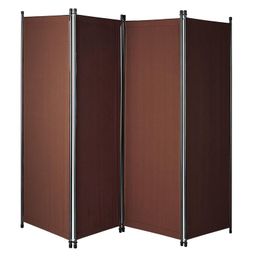 Angerer Paravent &raquo;Swingtex&laquo; (B/H): ca. 220x165 cm braun Acryl, Stahl B/H/T: 220cm x 165cm
