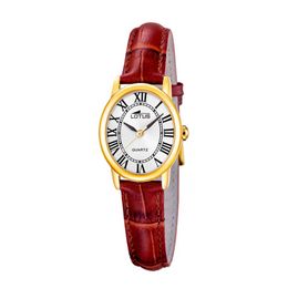 Lotus Damen Quarzuhr &raquo;2Gether&laquo; Armbanduhr, Damenuhr, Lederarmband, Ideal auch als Geschenk, analog gold Einheitsgr&ouml;&szlig;e