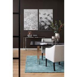 Fink Wandbild &raquo;DORICA&laquo; 1 Stk. tlg. schwarz-wei&szlig; Aluminium B/H/T: 80cm x 120cm x 4cm, 1 Stk.