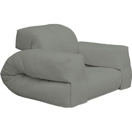 Karup Design Schlafsofa &raquo;Hippo - bequemer & hochwertiger Futonsessel mit Schlaffunktion&laquo; grau B/H/T: 90cm