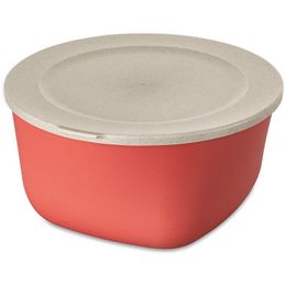 Koziol Frischhaltedose &raquo;CONNECT BOX 4&laquo; sp&uuml;lmaschinengeeignet,melaminfrei,recycelbar 4L orange Kunststoff B/H/L: 25cm x 13cm x 25cm
