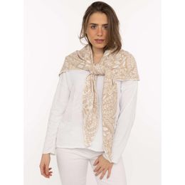 Zwillingsherz Damen Dreieckstuch &raquo;"Paisley Bl&auml;tter"&laquo; blumiges Muster, tolles Accessoire, vielseitig tragbar Einheitsgr&ouml;&szlig;e