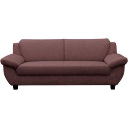OTTO home 3-Sitzer &raquo;Sillkeborg 207 cm, formsch&ouml;nes Sofa mit dunklen F&uuml;&szlig;en&laquo; aus haustierfreundlichem Pet Friendly Bezug 100% Polyester B/H/T: 207cm x 
