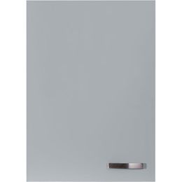 KOCHSTATION H&auml;ngeschrank &raquo;KS-Cara&laquo; Breite 50 cm grau basaltgrau, B/H/T: 50cm x 70,4cm x 34,9cm, T&uuml;ren: 1 Stk.