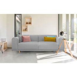 OTTO home 3-Sitzer &raquo;Maroon&laquo; in skandinavischem Design, mit losen Kissen grau Struktur grob ( 100% POLYPROPYLEN;Struktur fein ( 100% Polyester);