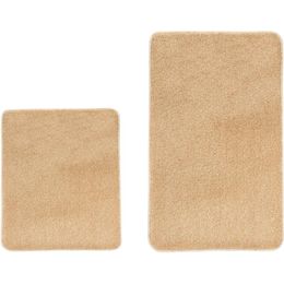 Kleine Wolke Badematte &raquo;RELAX, Badvorleger, Badezimmer Teppich&laquo; H&ouml;he 30 mm rutschhemmend beschichtet fu&szlig;bodenheizungsgeeignet Badteppich, meliert, rechteckig, rund