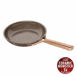 Zwilling Bratpfanne &raquo;Milano&laquo; Aluminium 1 tlg. Keramik-Antihaftbeschichtung, Induktion, Made in Italy braun &Oslash; 20cm + H&ouml;he 6cm
