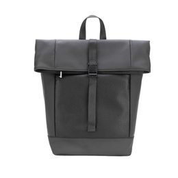 JOOP! Damen JOOP! Rucksack &raquo;lanciano otis backpack lvf&laquo; modischer Businessrucksack, Freizeitrucksack mit &Uuml;berschlag schwarz B/H/T: 27cm x 42cm x 16cm